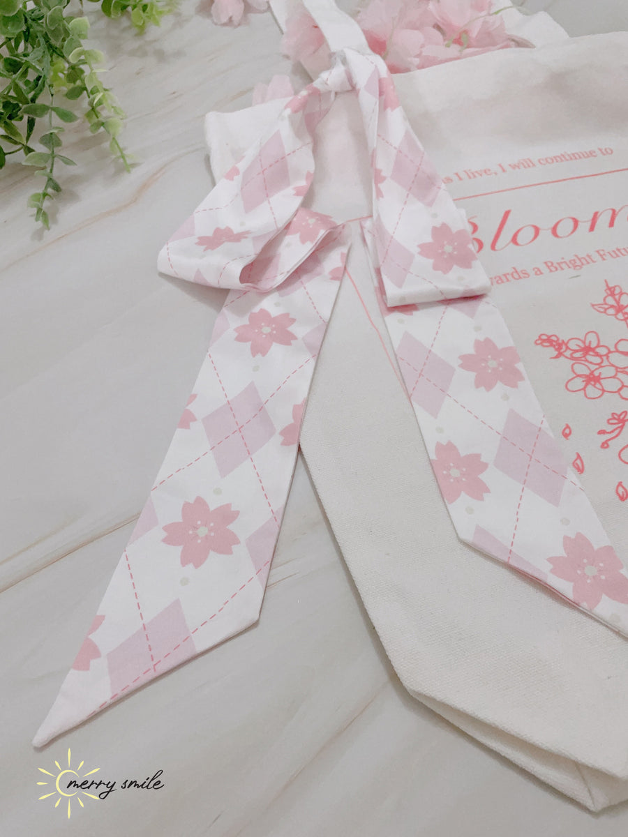 Sakura Argyle Ribbon – Merry Smile